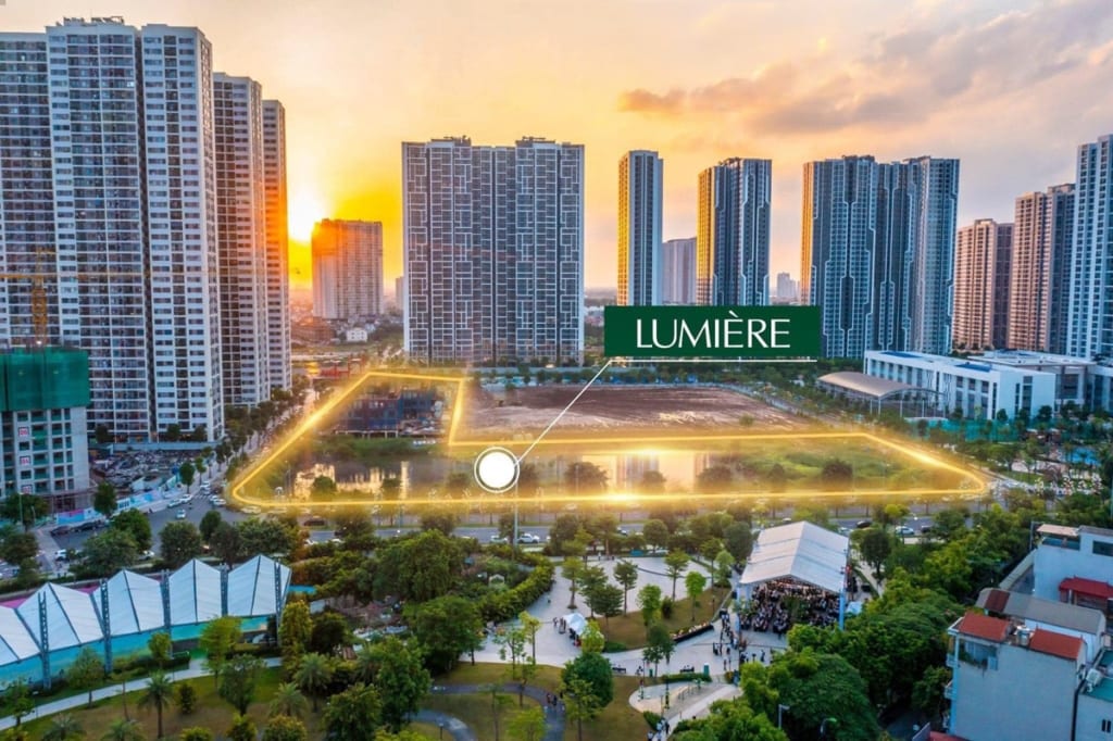 Tổng mặt bằng Lumiere Evergreens